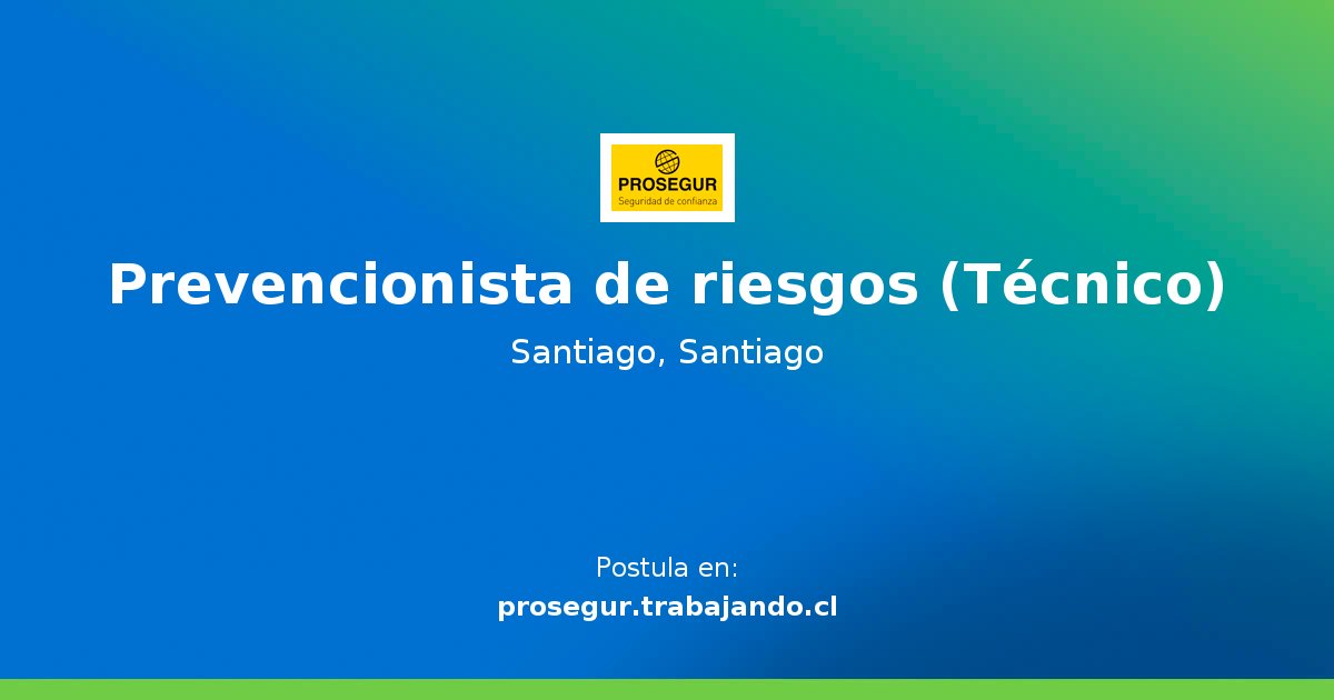 Trabajo de prevencionista en Chile - Trabajando.com