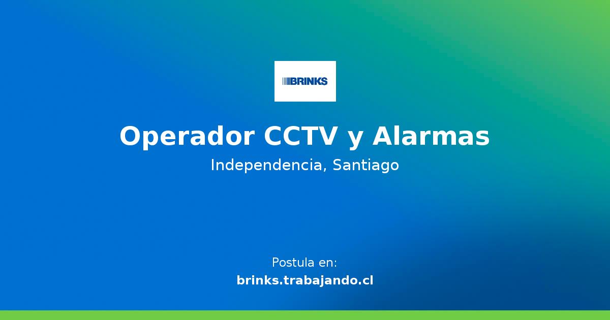 Operador CCTV y Alarmas - Trabajando.com