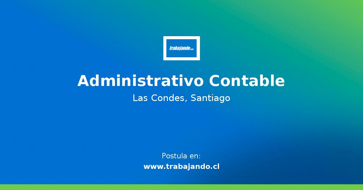 Administrativo Contable - Trabajando.com