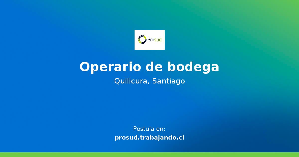 Operario de bodega - Trabajando.com