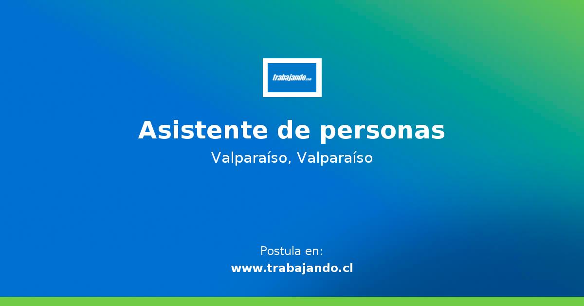 Asistente de personas - Trabajando.com