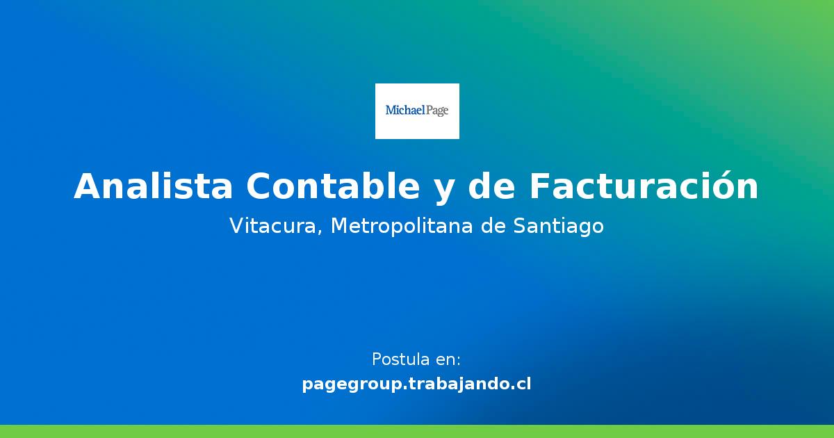 Analista Contable y de Facturación - Portal de Empleos ECAS
