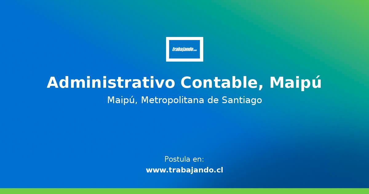 Administrativo Contable, Maipú - Portal de Empleos ECAS