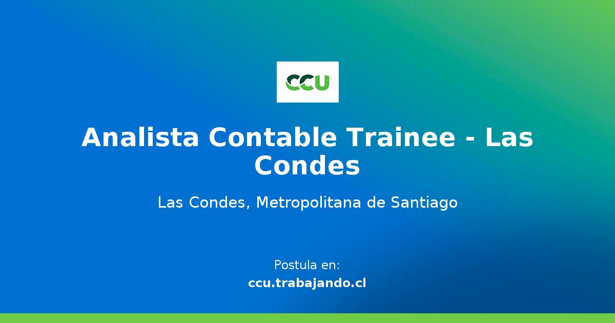 Analista Contable Trainee - Las Condes - Portal de Empleos ECAS