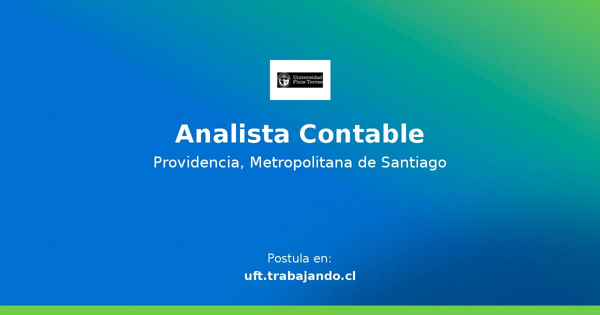 Analista Contable - Portal de Empleos ECAS