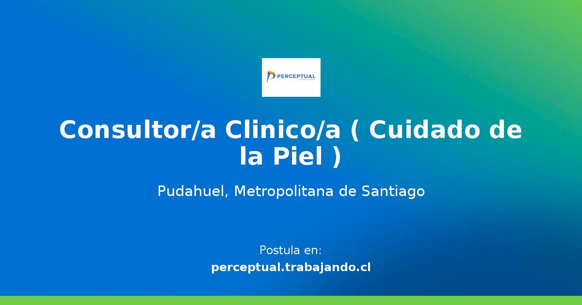 Consultor/a Clinico/a ( Cuidado de la Piel ) - Trabajando.com