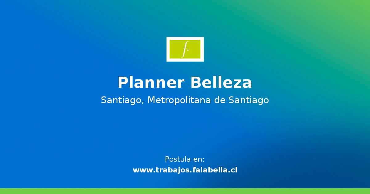 Planner Belleza - Trabajando.com