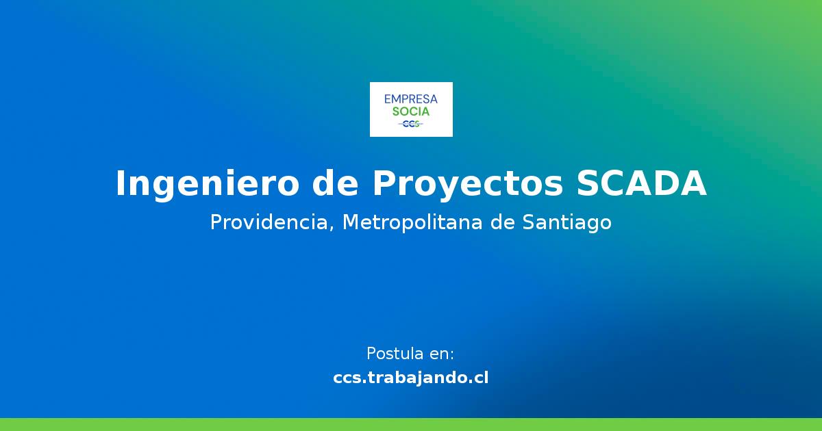 Ingeniero de Proyectos SCADA - Trabajando.com